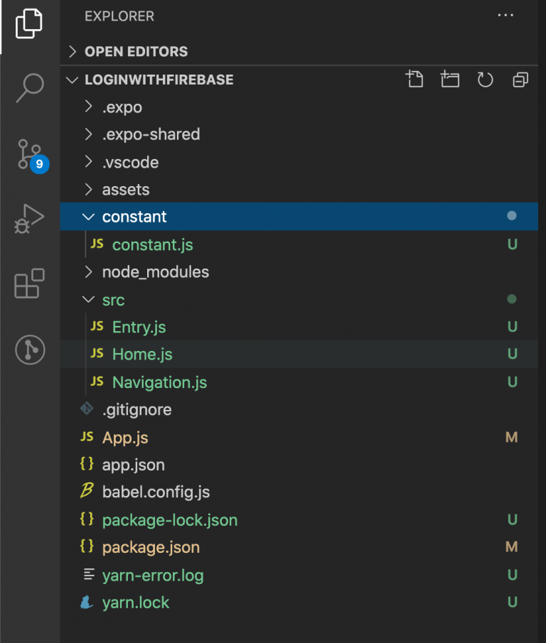 Login/ Register with firebase - learningaboutcode