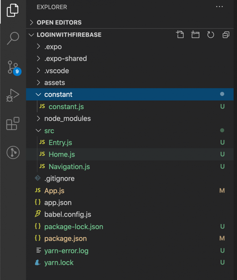 Login/ Register with firebase - learningaboutcode
